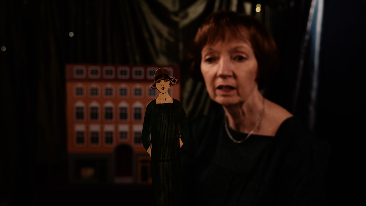 An Elderly Lady is Up to No Good